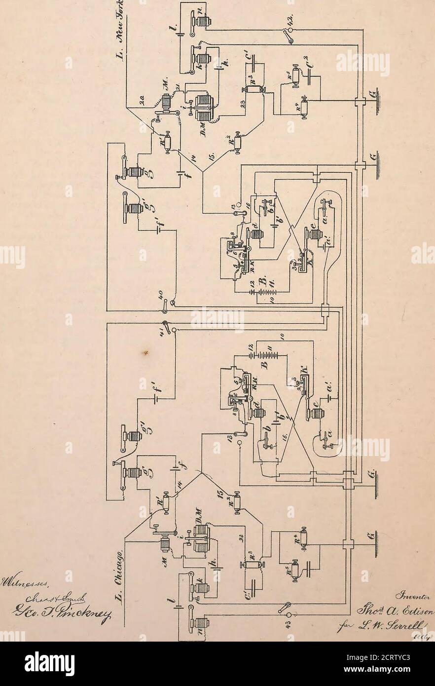 . Collection of United States patents granted to Thomas A. Edison, 1869 ...