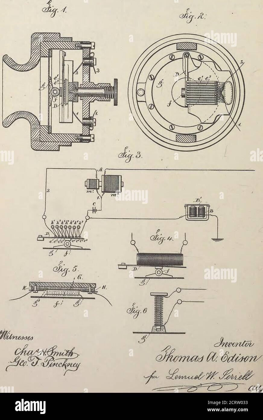 . Collection of United States patents granted to Thomas A. Edison, 1869 ...