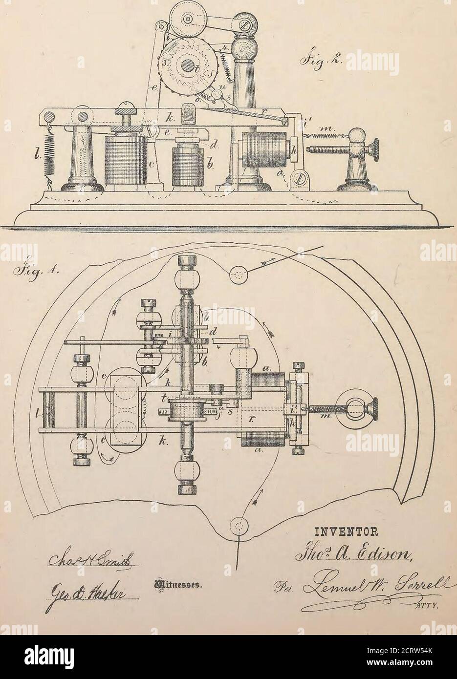 . Collection of United States patents granted to Thomas A. Edison, 1869 ...