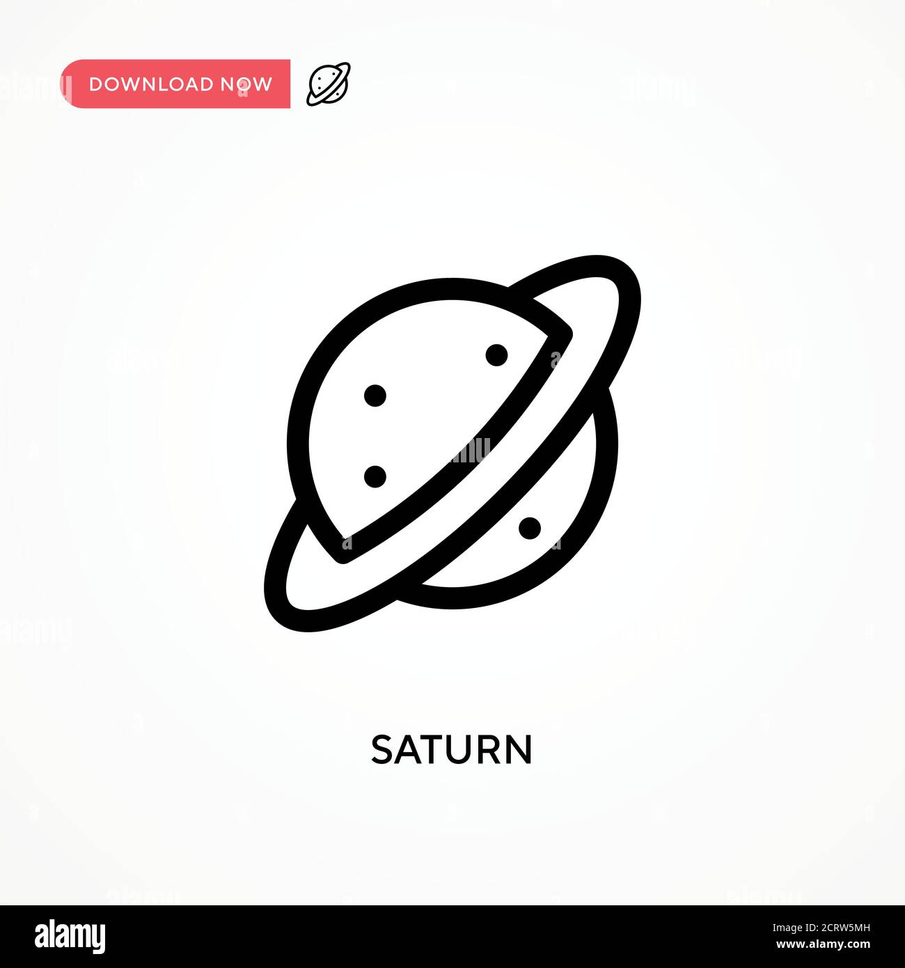 Black and white saturn rings Stock Vector Images - Alamy