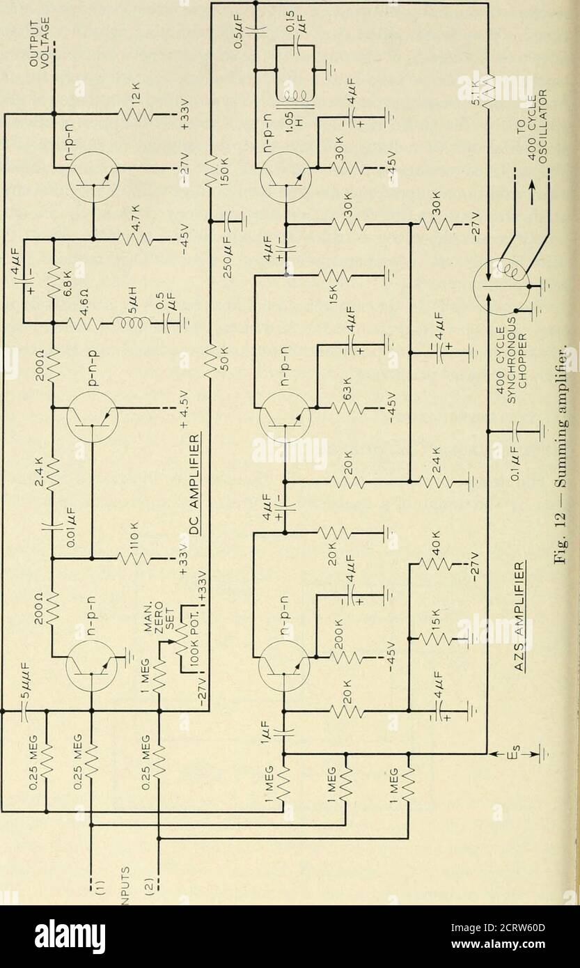 . The Bell System technical journal . -OUT Fig. 11 — DC summing ...