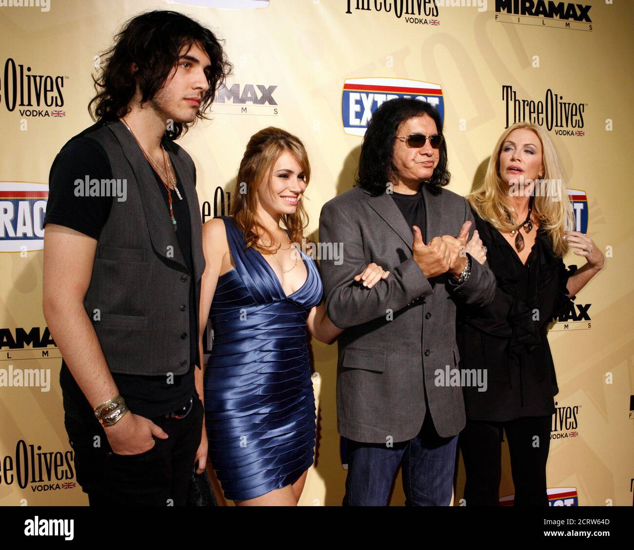 Gene simmons son nick simmons High Resolution Stock Photography and ...