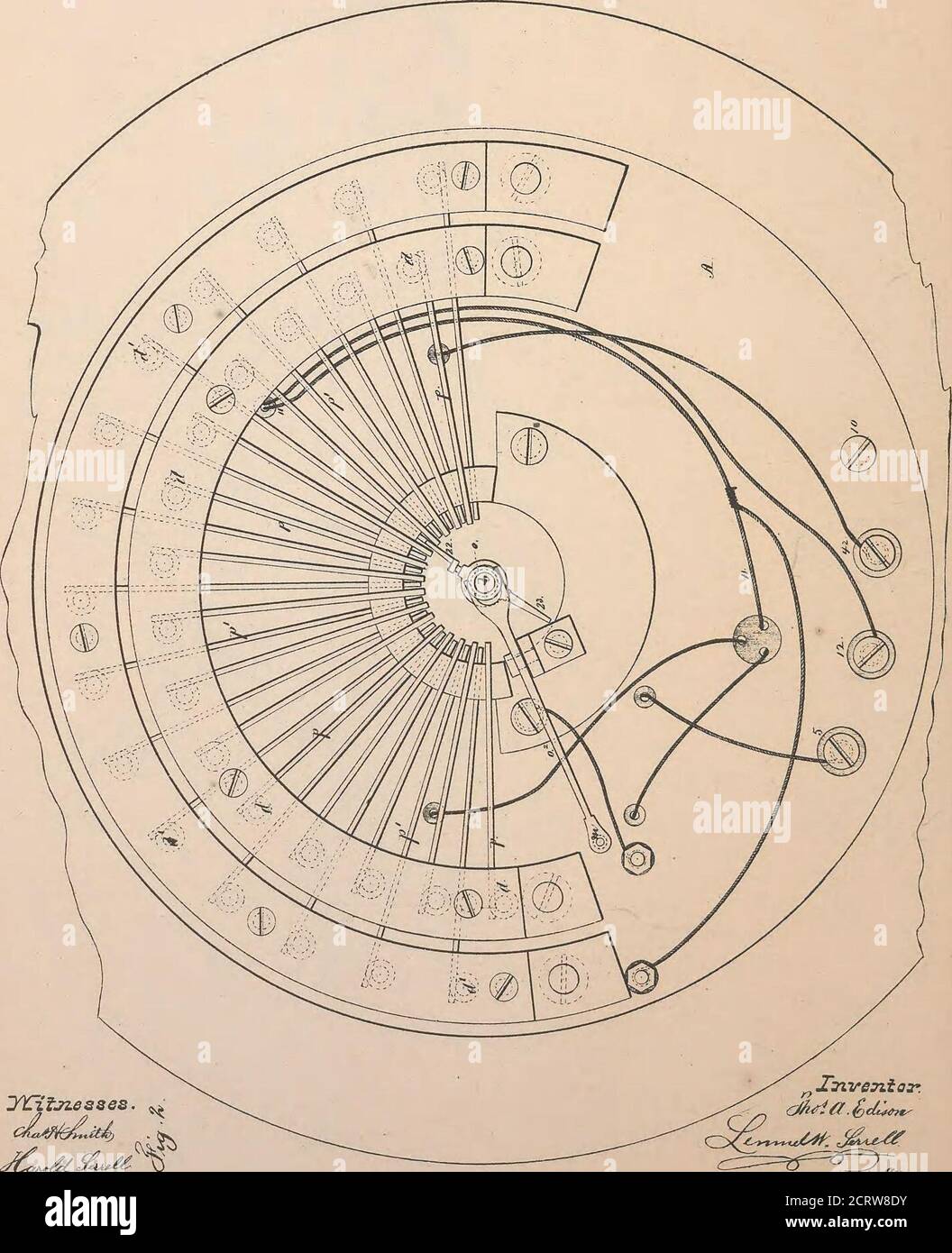 Thomas edison telegraph hi-res stock photography and images - Alamy