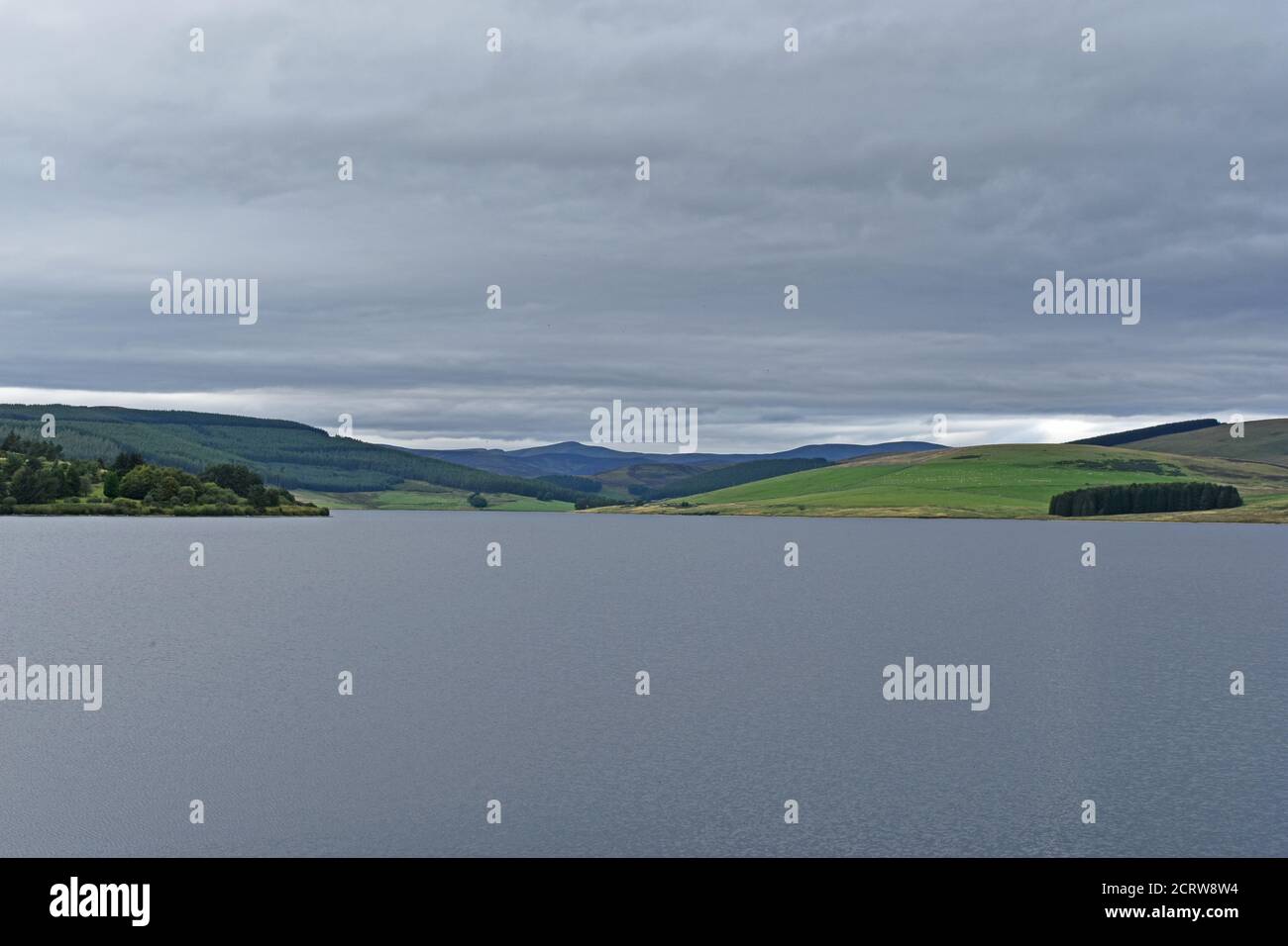 Backwater Reservoir, Glen Isla, Angus, Scotland Stock Photo - Alamy