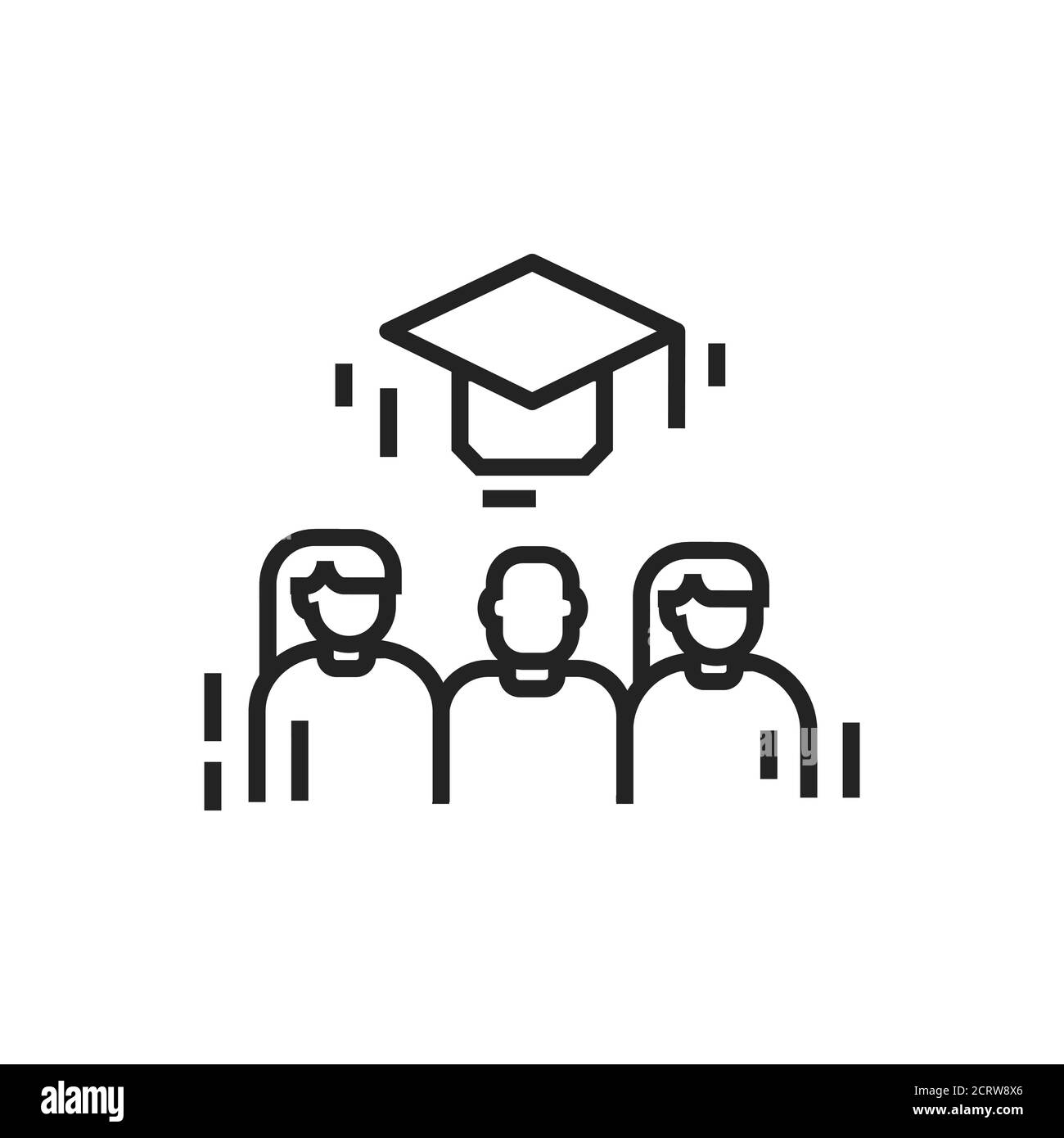 Courses training black line icon. Investing in yourself. People skill ...