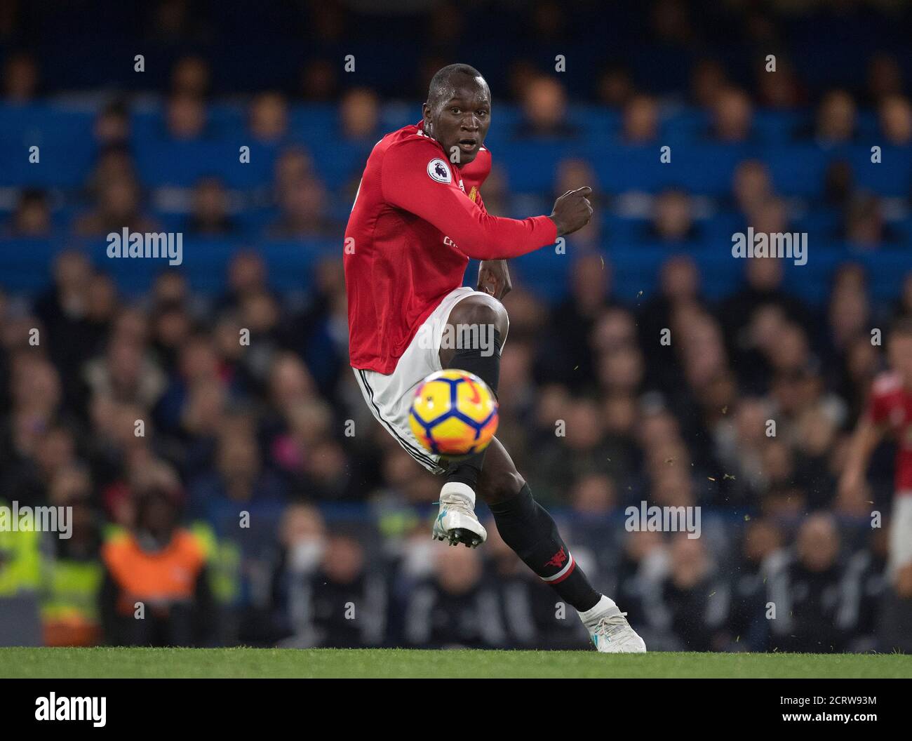 Romelu Lukaku. Chelsea v Manchester United. Premier League. 5/11/2017 ...