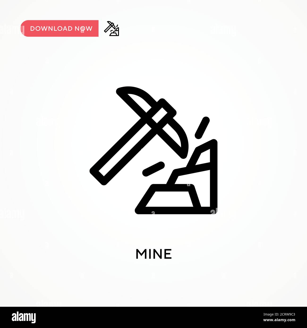 Gold mine mining site pit Stock Vector Images - Alamy