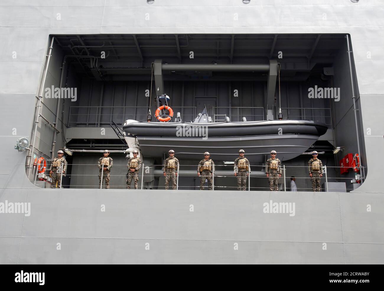 De commissioning ceremony hi-res stock photography and images - Alamy