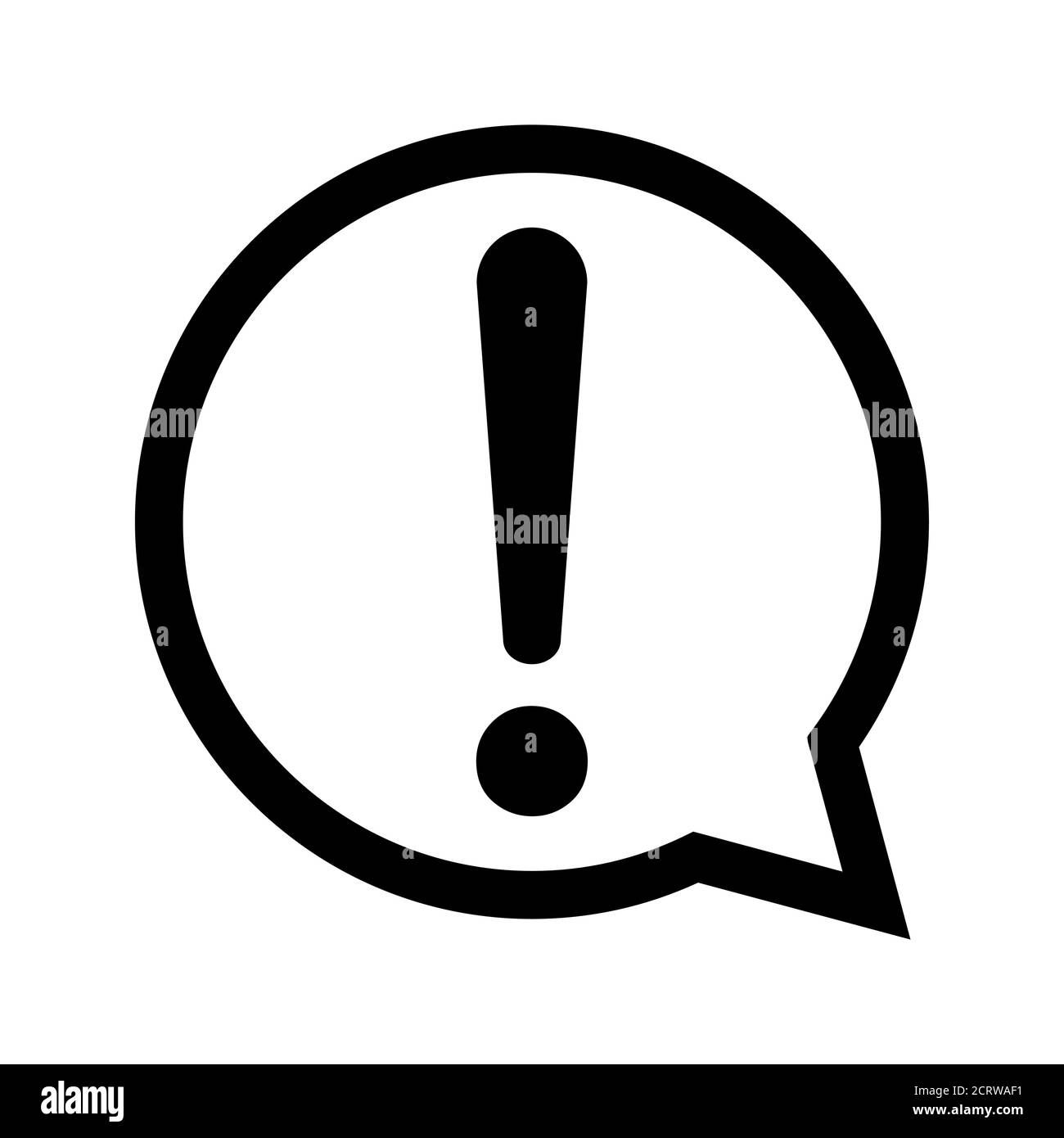 Hazard warning, warn symbol vector icon flat sign symbol with ...