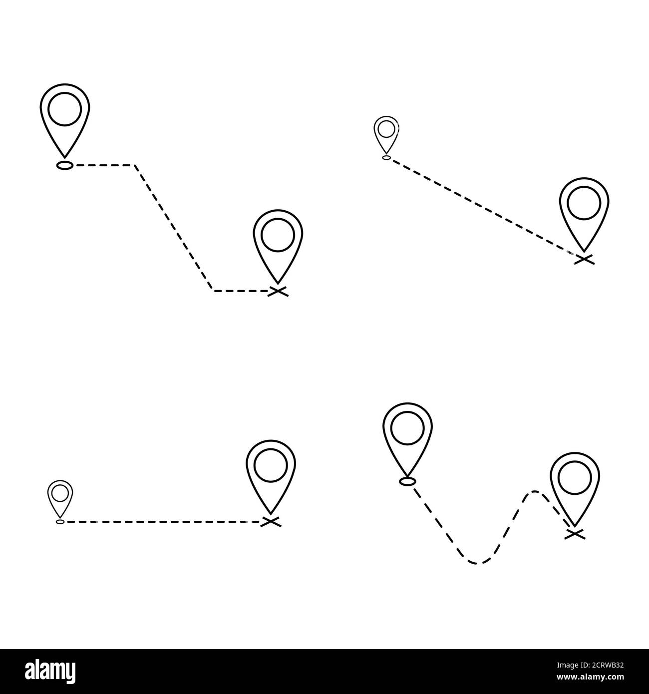 Vector icon set, symbol we´ve moved announcement collection design ...