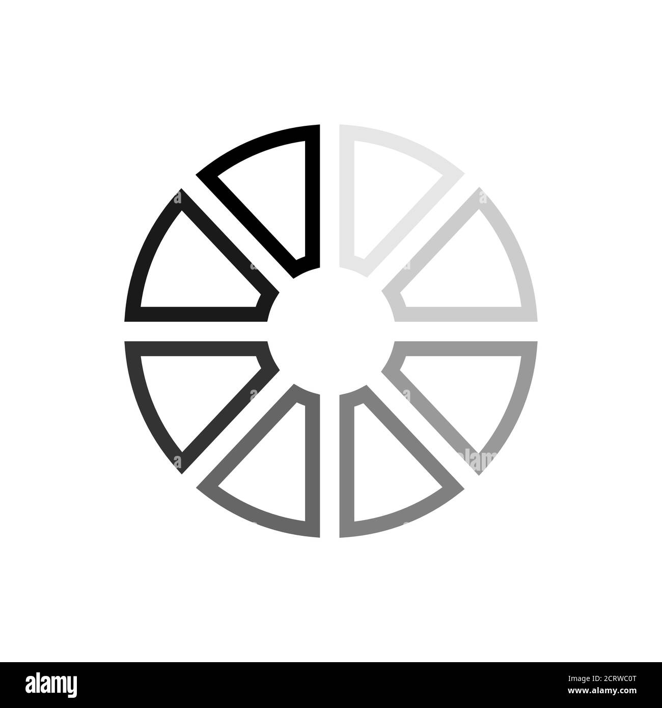 Download black flat icon. Loading sign. Vector illustration for web ...