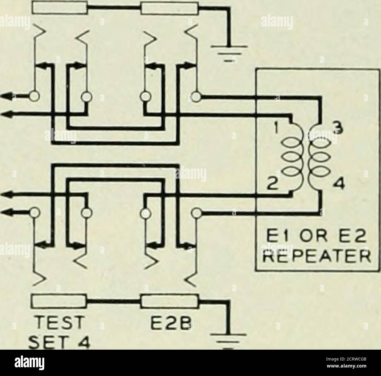 . The Bell System technical journal . (b) SWITCH POS 2 SET3 E2A. (c ...