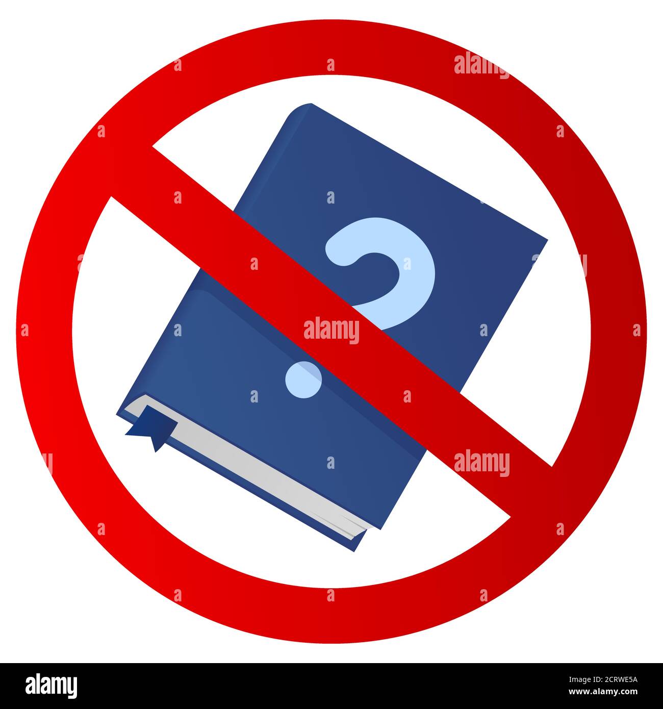 Blue crossed out Stock Vector Images - Alamy