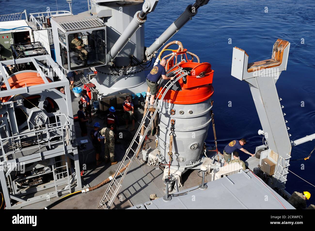 Submarine rescue chamber hi-res stock photography and images - Alamy