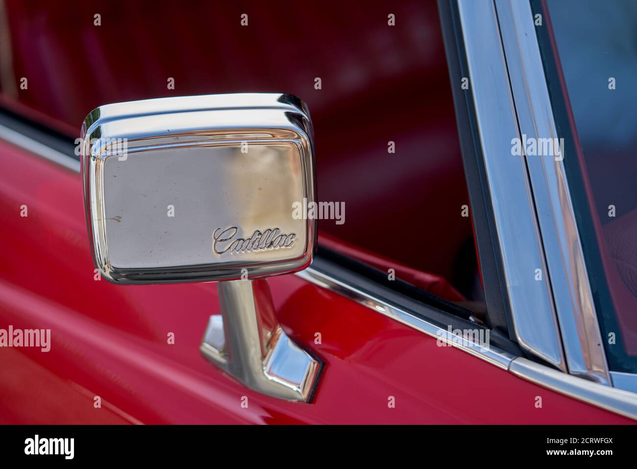 Red cadillac hi-res stock photography and images - Alamy
