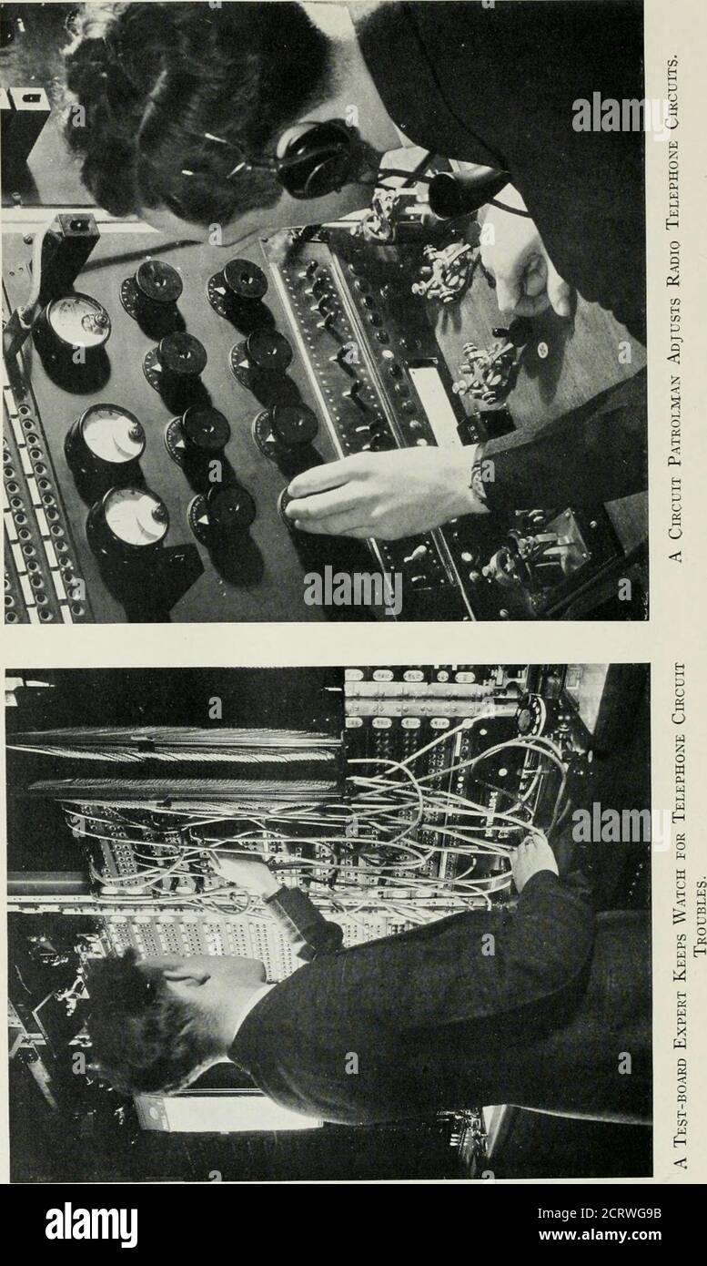 . Bell telephone magazine . A Long-distance Switchboard.. new Yorks ...