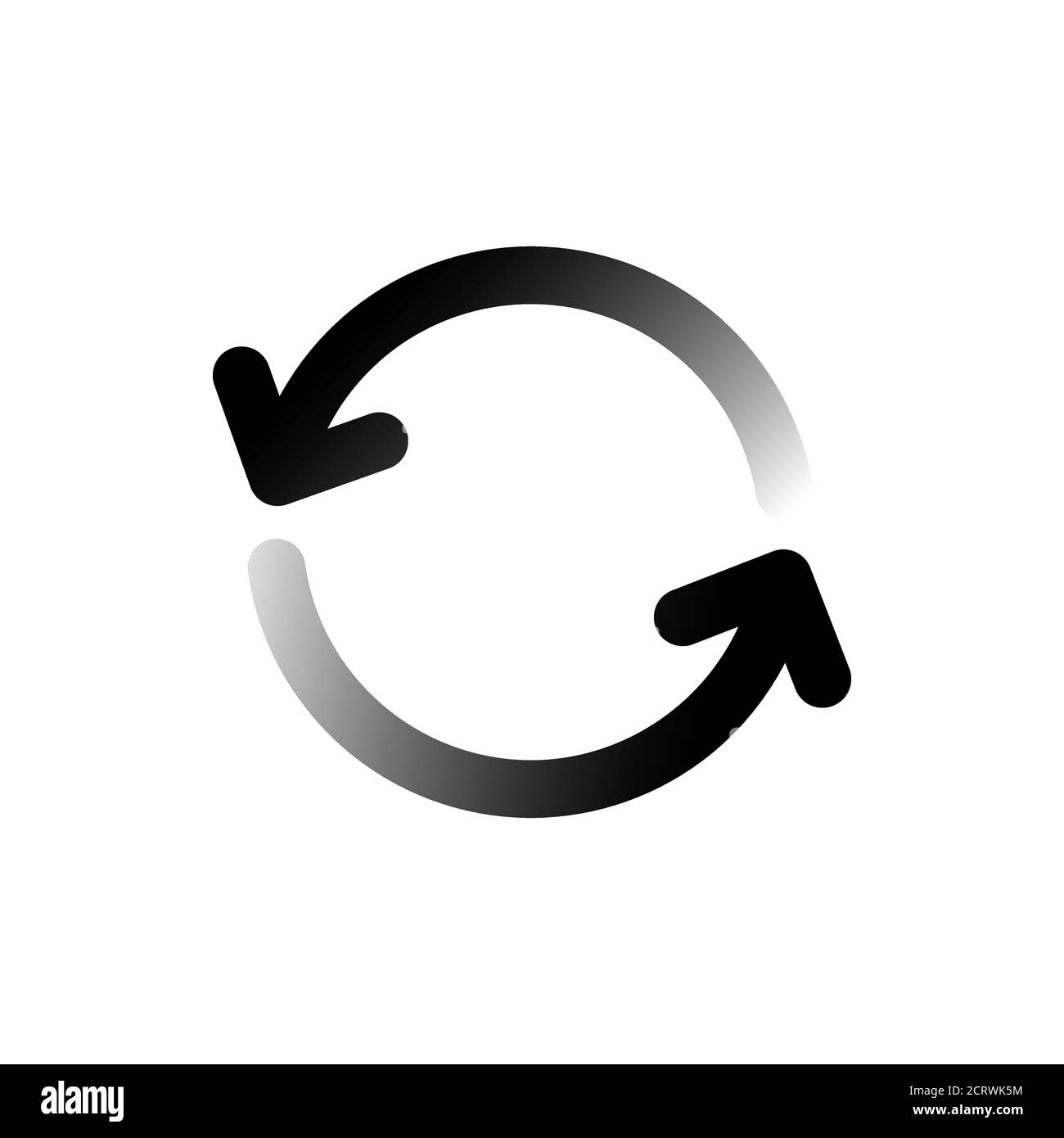 Download black flat icon. Loading sign. Vector illustration for web ...