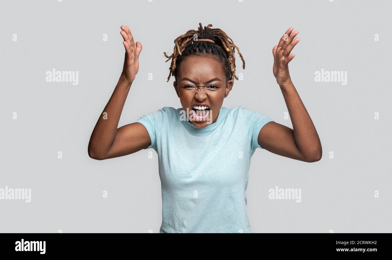 Black rage syndrome hi-res stock photography and images - Alamy