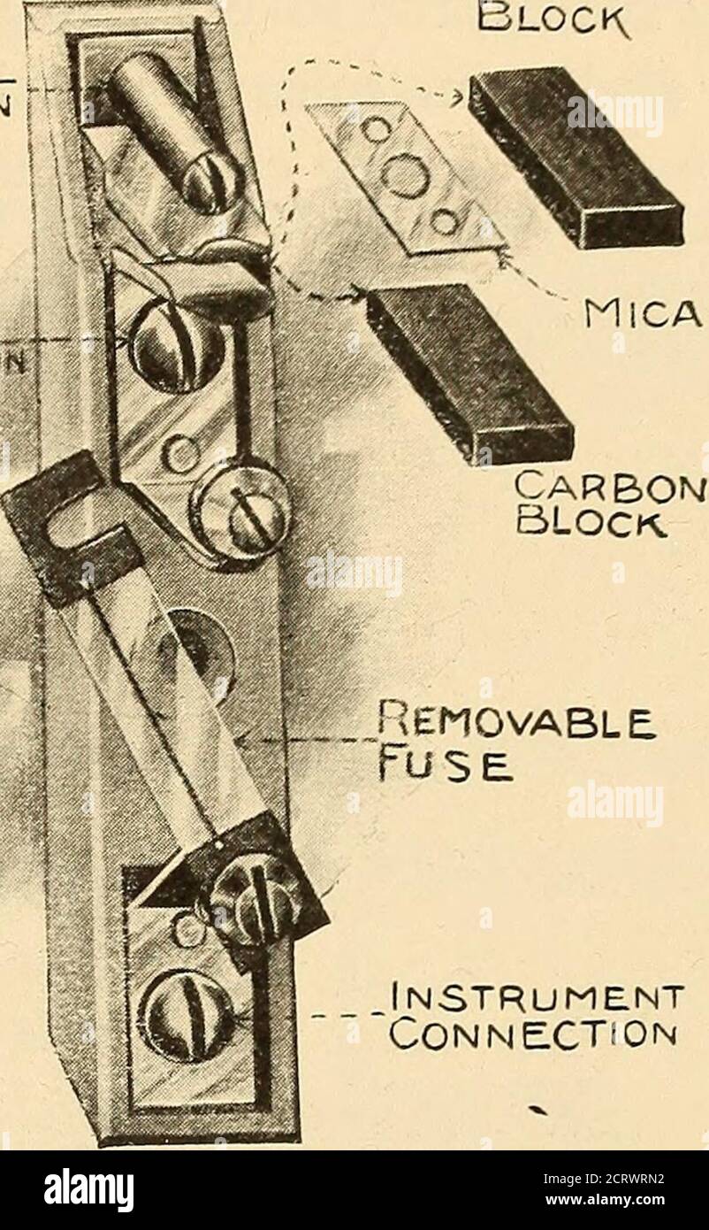 . American telephone practice . cal contact.For metallic circuit lines ...