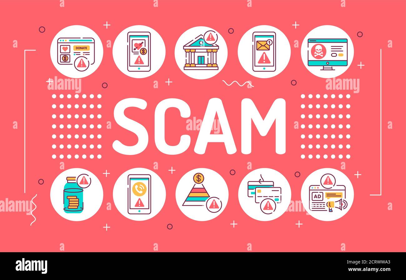 Carding scam Stock Vector Images - Alamy