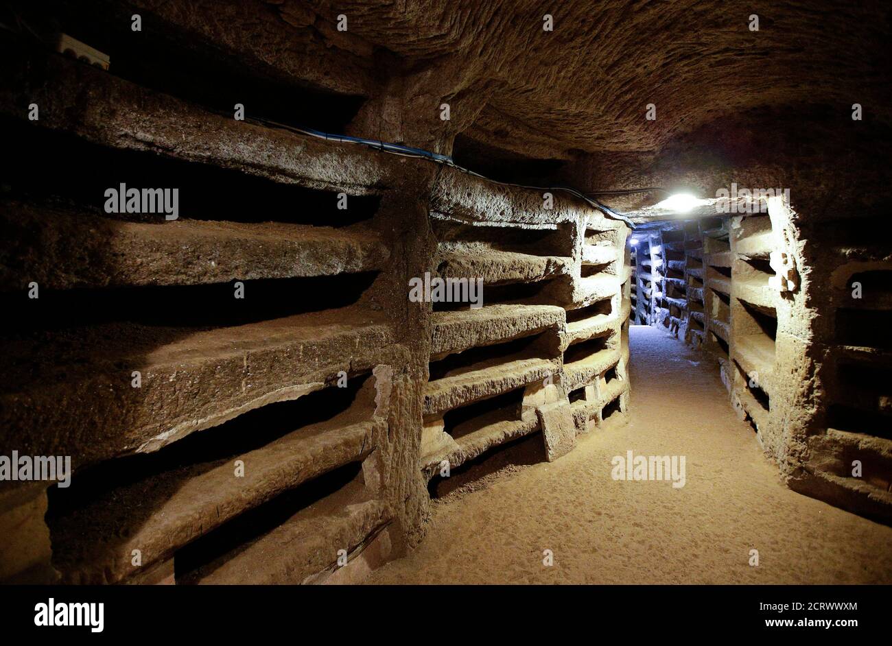 Priscilla catacomb rome hi-res stock photography and images - Alamy