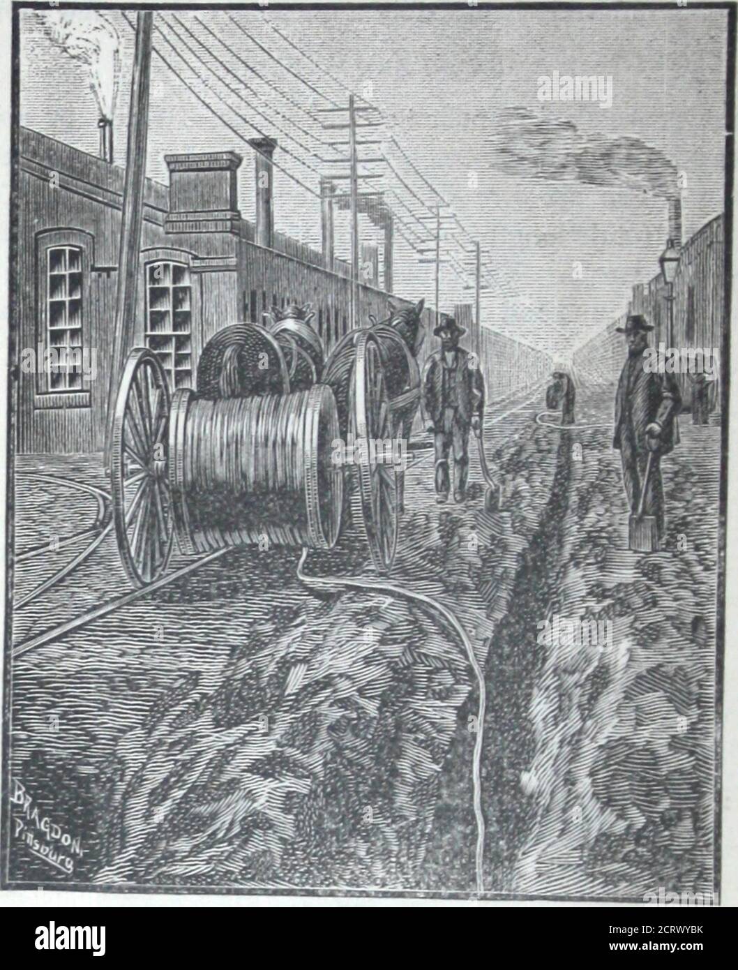 . The Standard Underground Cable Company manufacturers of telegraph ...