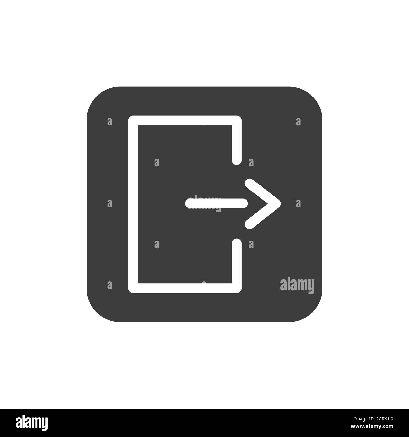 Emergency exit black glyph icon. Public navigation. Pictogram for web ...