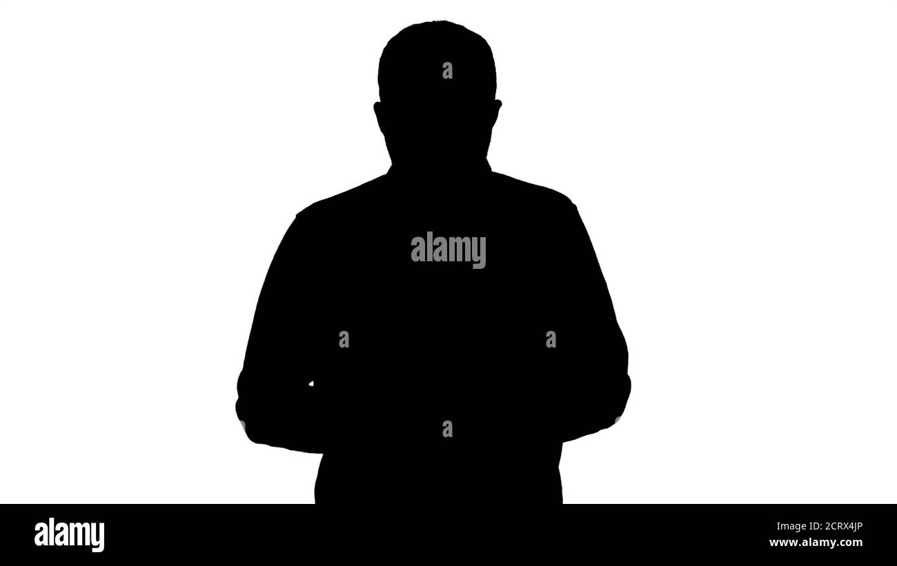 Using smartphone checking message Black and White Stock Photos & Images ...