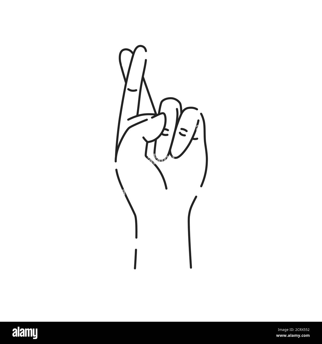 Fingers Crossed Good Luck