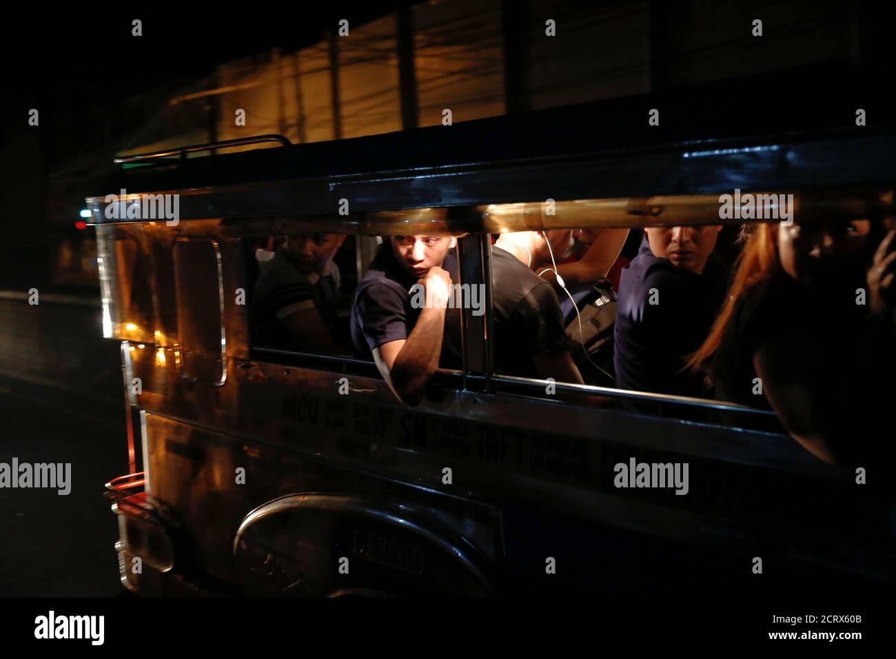 Inside jeepney hi-res stock photography and images - Alamy