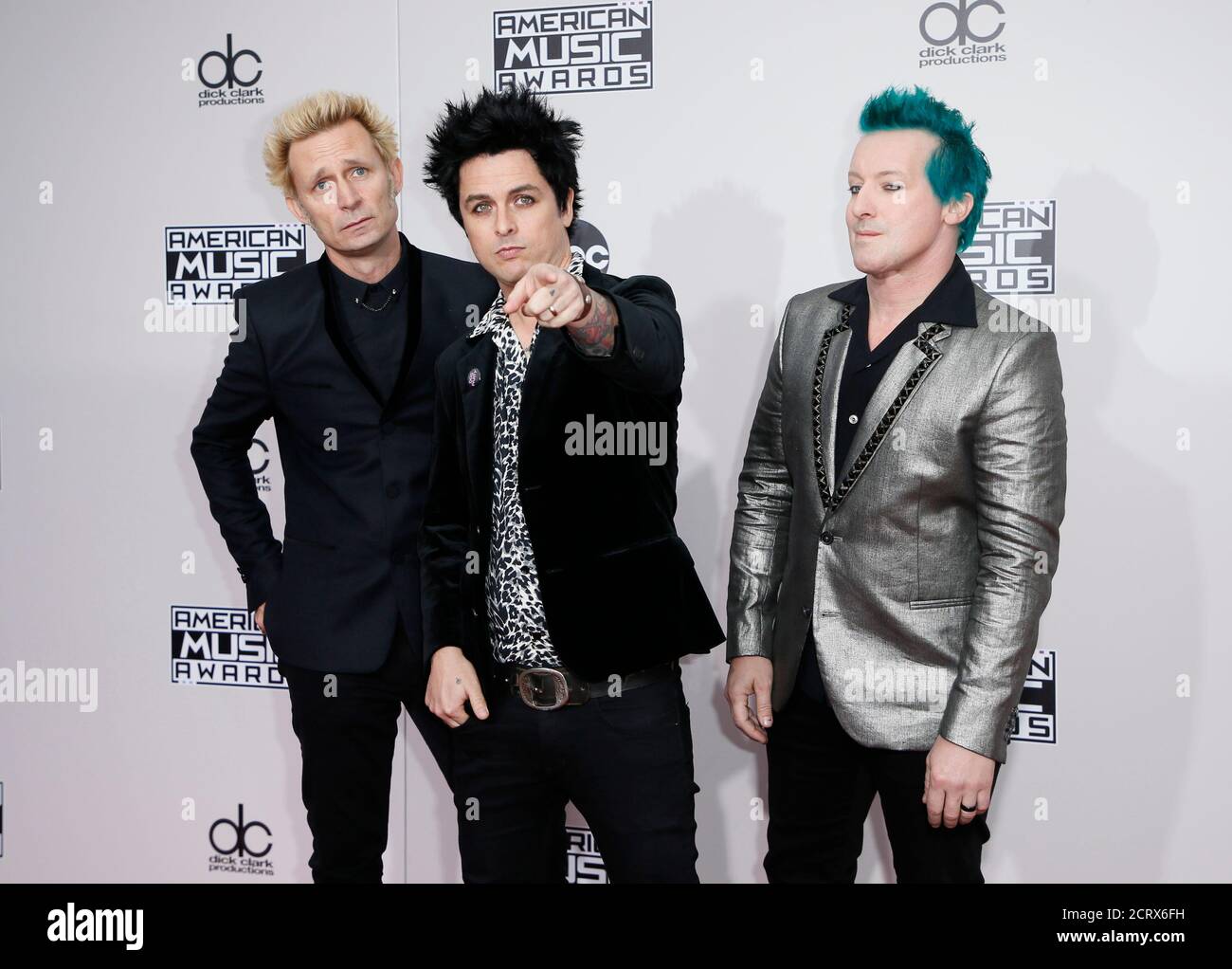 Tre cool and billie joe armstrong of green day hi-res stock photography ...