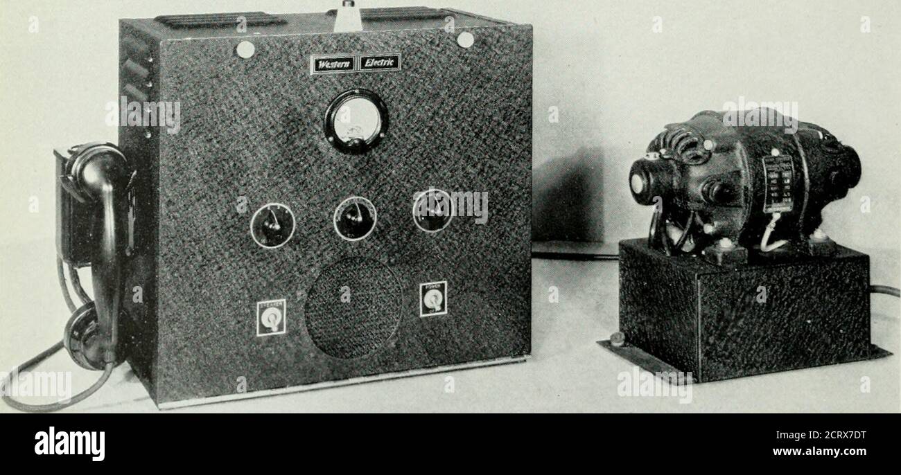 . Bell telephone magazine . Fig. 4. Remotely AttendedRadiotelephone ...