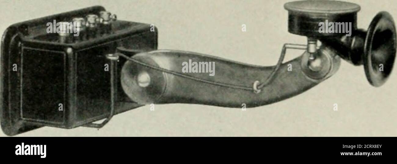. Bell telephone magazine . Cross-sectionof ButterStamp HandTelephone ...