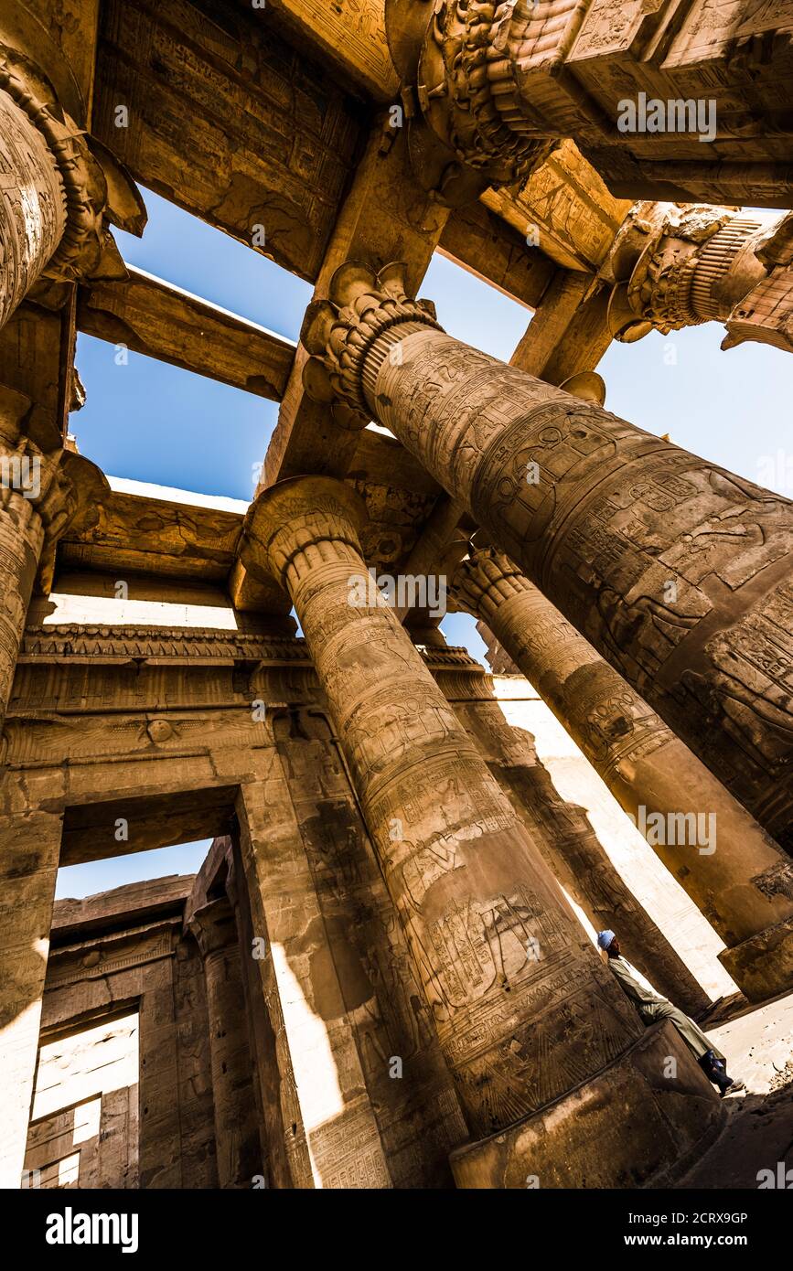Egypt Nil Com Ombo Temple Temple of Com Ombo Temple on the Nile Com ...