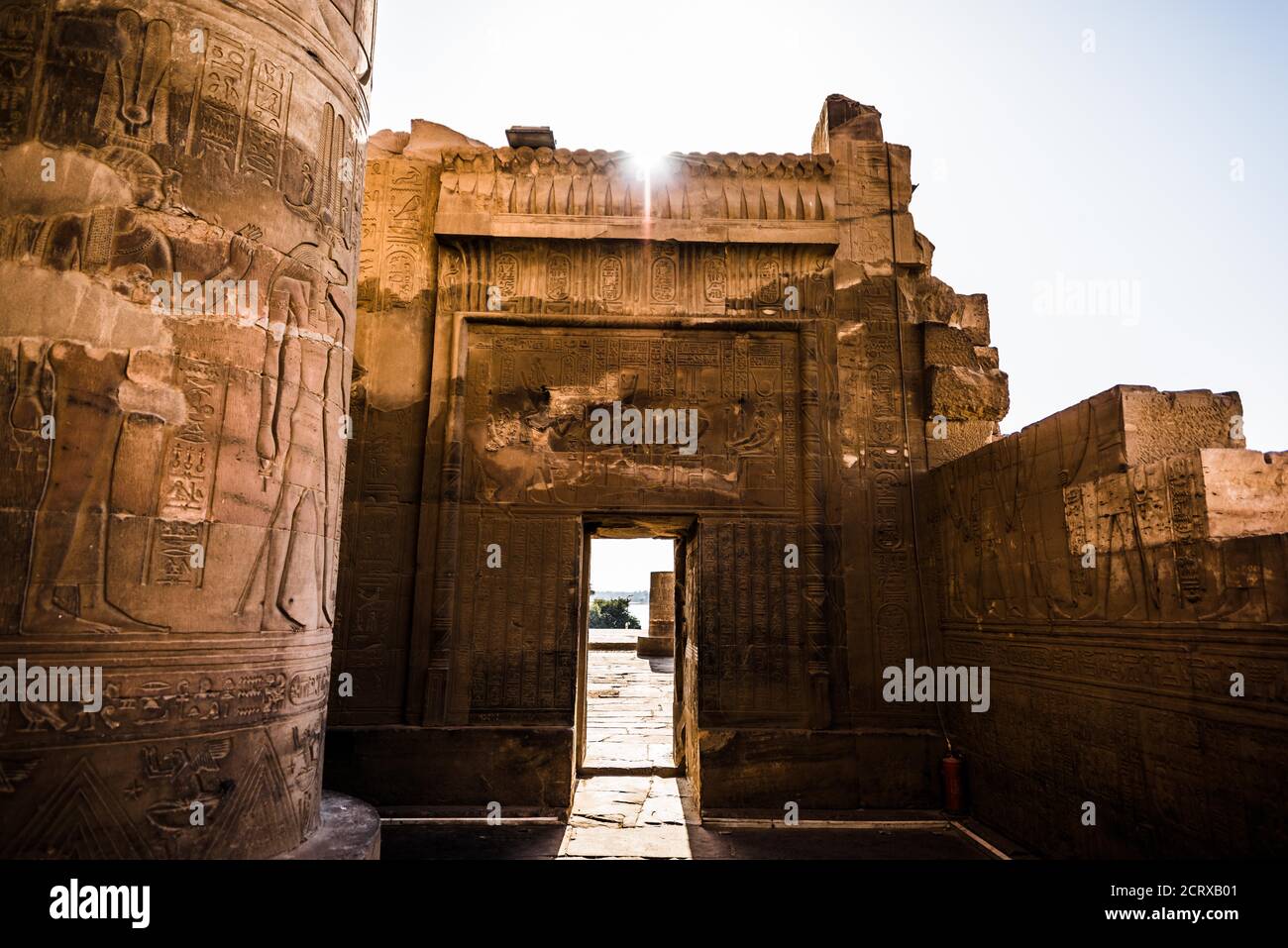 Egypt Nil Com Ombo Temple Temple of Com Ombo Temple on the Nile Com ...