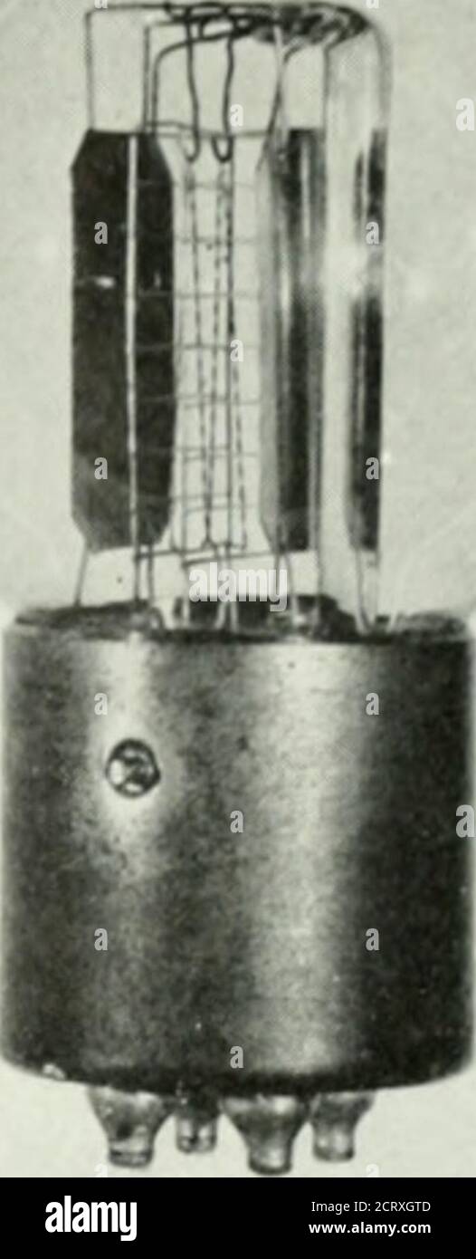 . Bell telephone magazine . ^^^. Fig. 1. One of DeForests Audioxs and ...