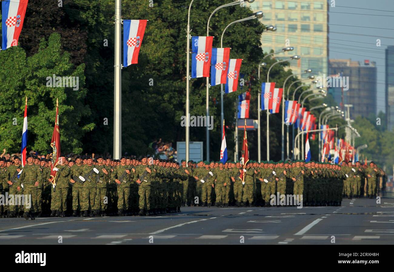 Defenders day parade hi-res stock photography and images - Alamy