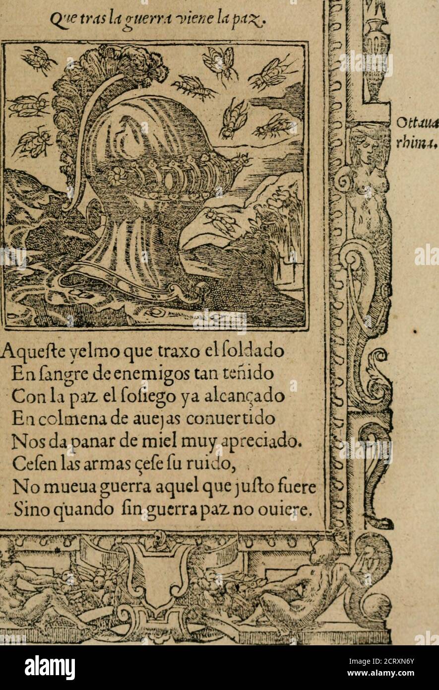 . Los emblemas de Alciato : traducidos en rhimas españolas ... . E 2 ...