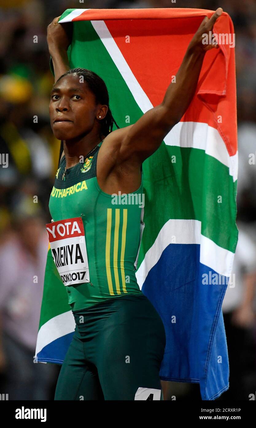 Caster semenya medal 800 hi-res stock photography and images - Alamy