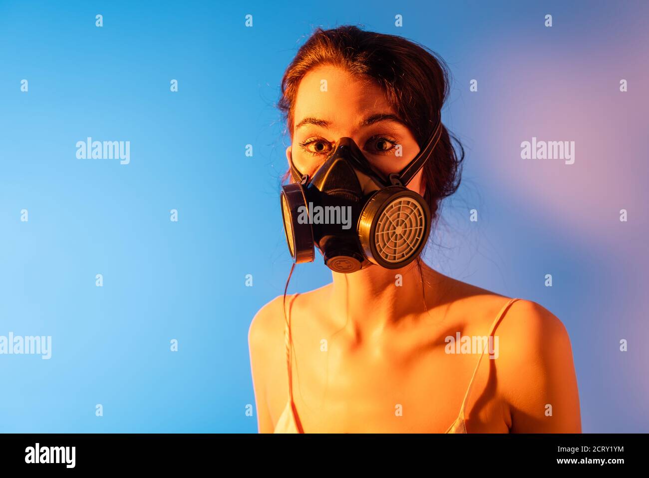 Gas mask model hi-res stock photography and images - Alamy