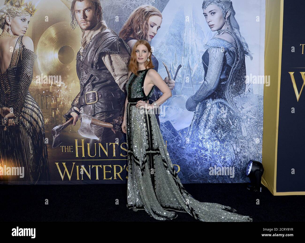 Huntsman Winter's War Jessica Chastain High Resolution Stock ...