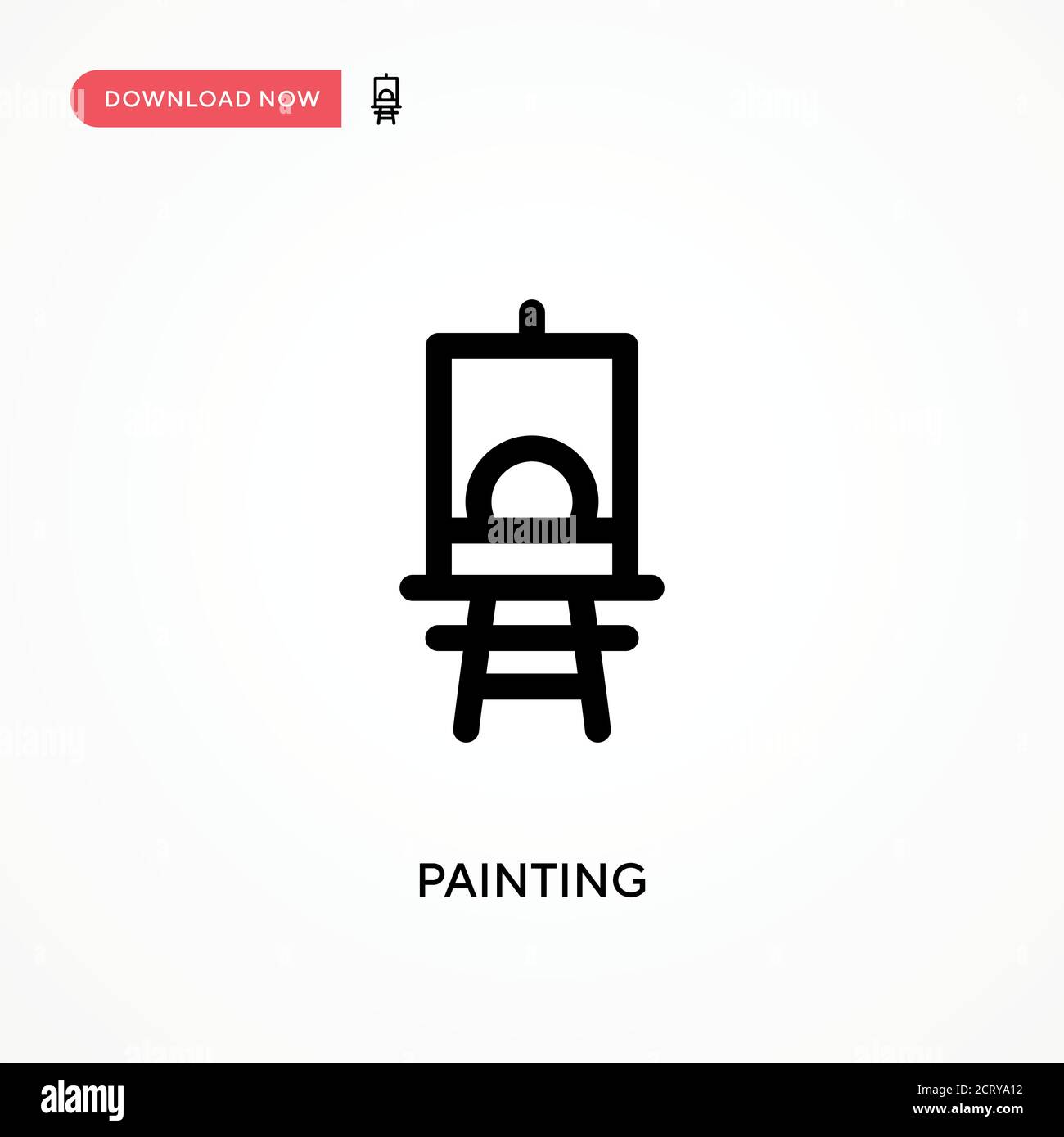 Oil pastel paintings Stock Vector Images - Alamy