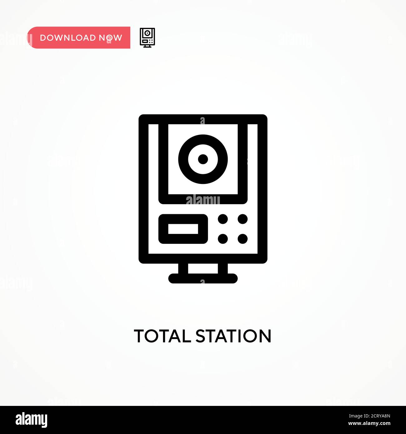 Total Station Stock Vector Images - Alamy