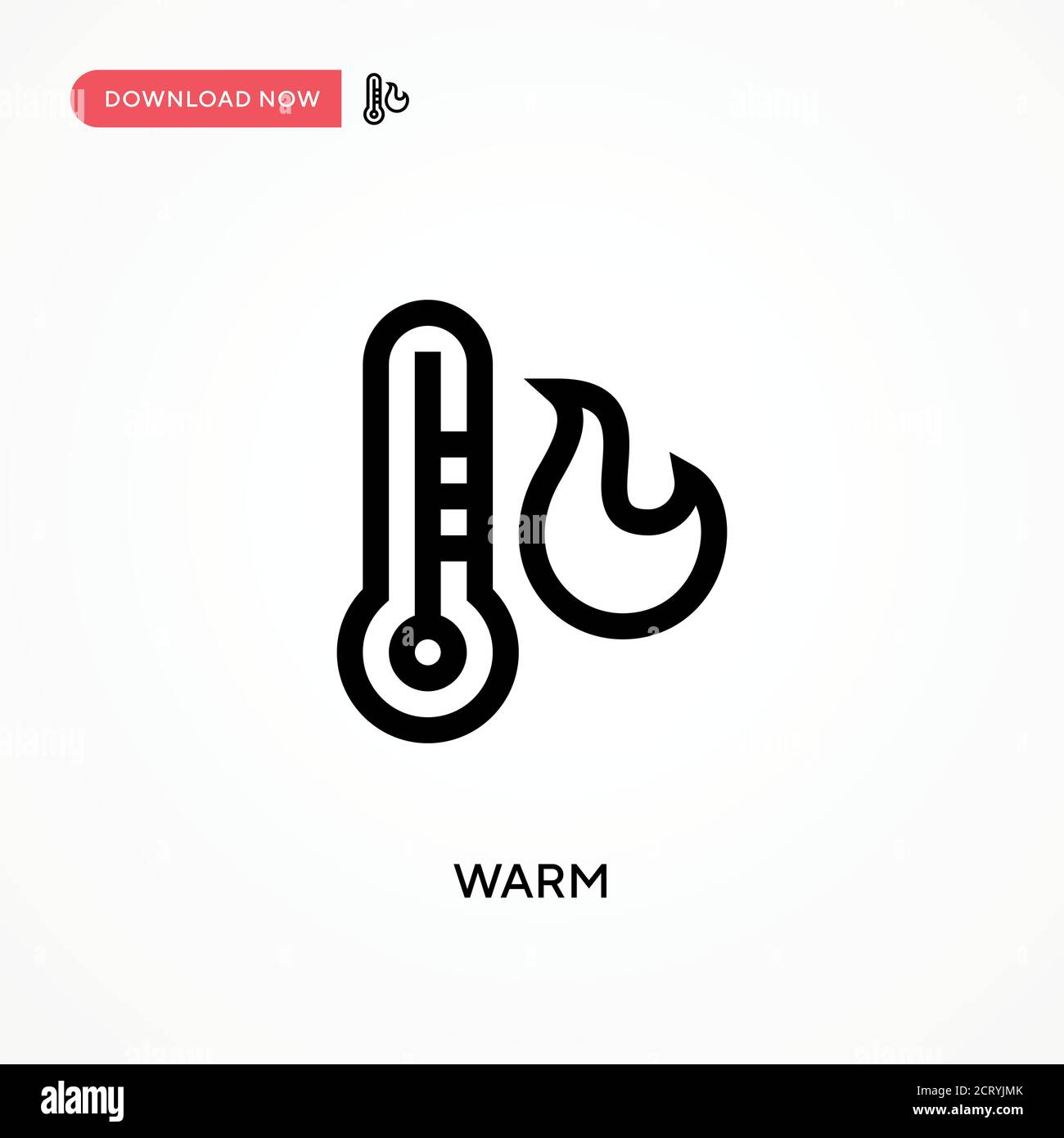World temperature icon simple Stock Vector Images - Alamy