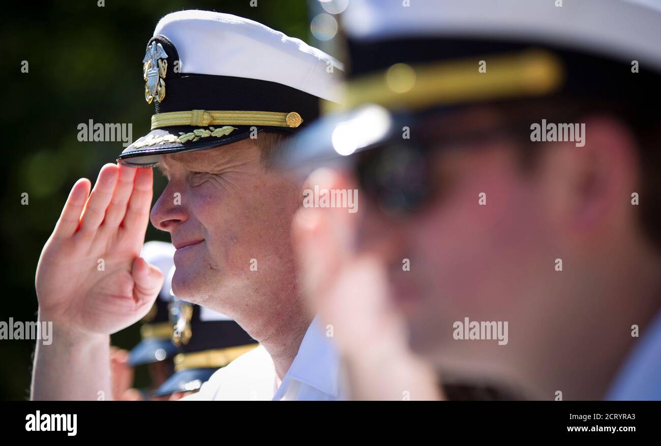 Singing The Star Spangled Banner High Resolution Stock Photography and ...