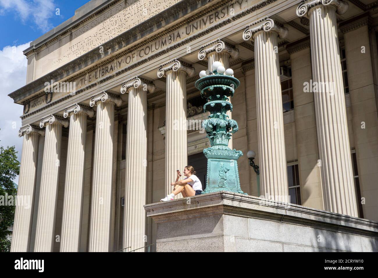 Low Memorial Library and Quad, Columbia University, New York City, New ...