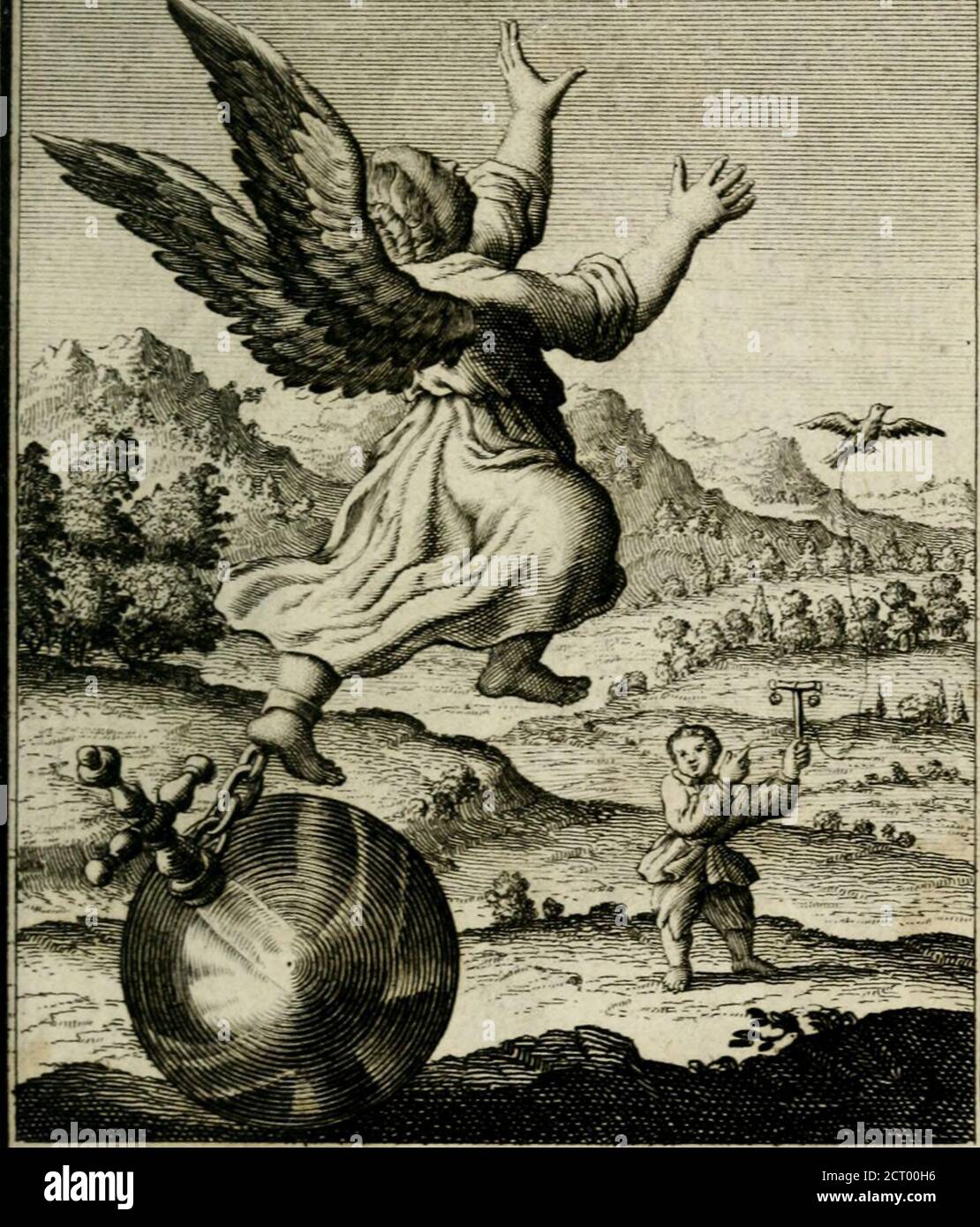 . L'ame amante de son Dieu, representée dans les emblémes de Hermannus ...