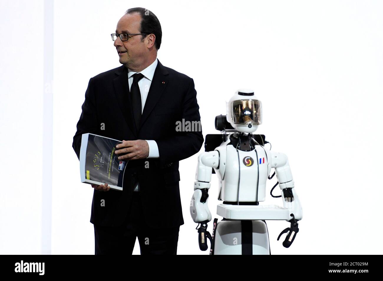 French robot Cut Out Stock Images & Pictures - Alamy