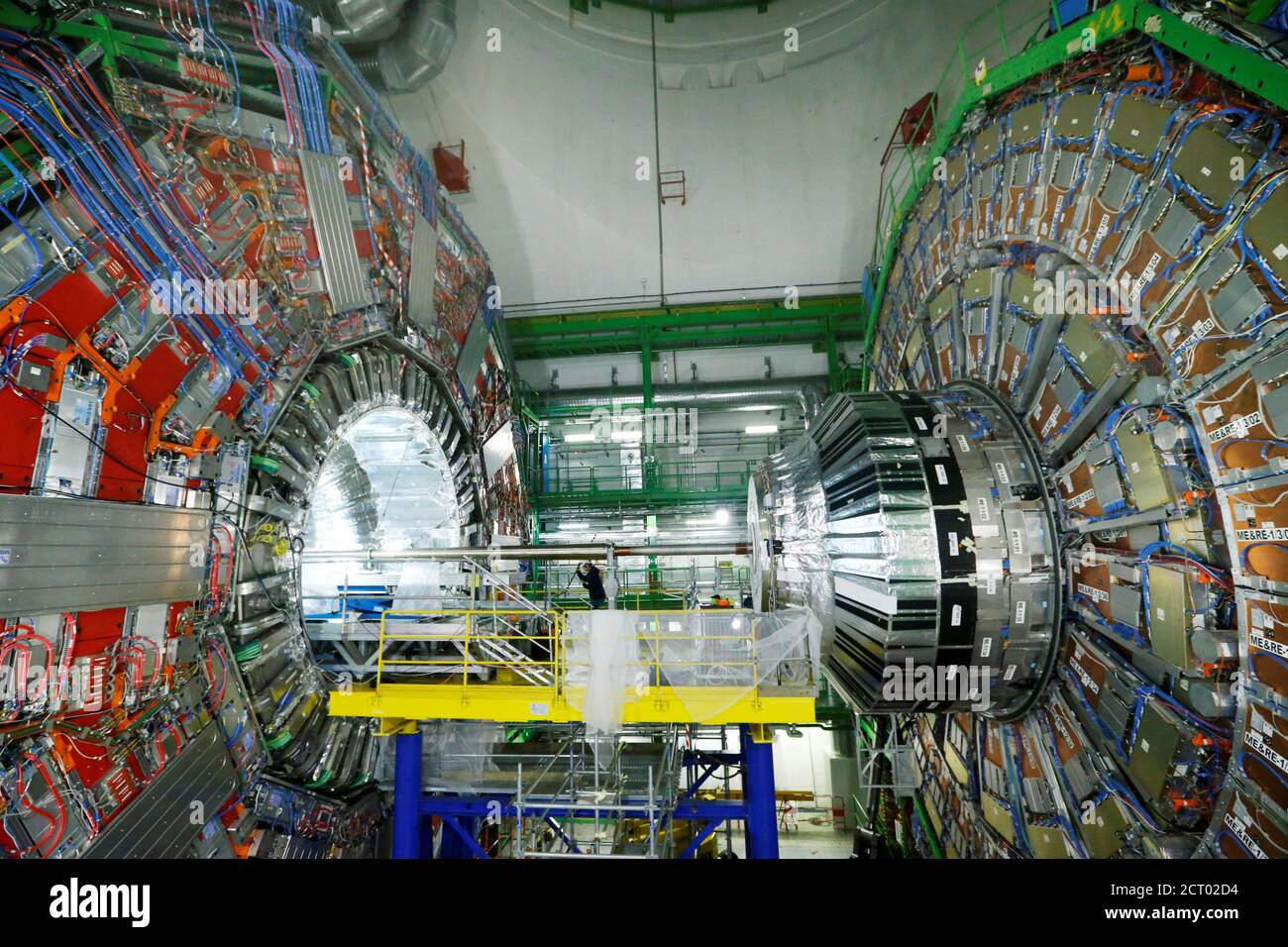 Cern cms detector hi-res stock photography and images - Alamy