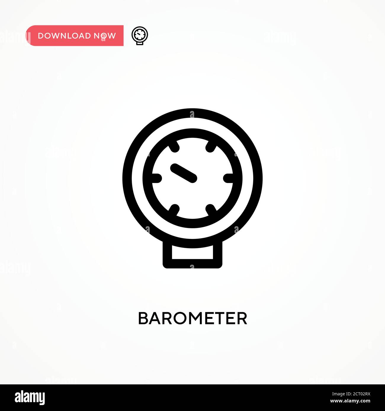 Atmospheric pressure measurement Stock Vector Images - Alamy